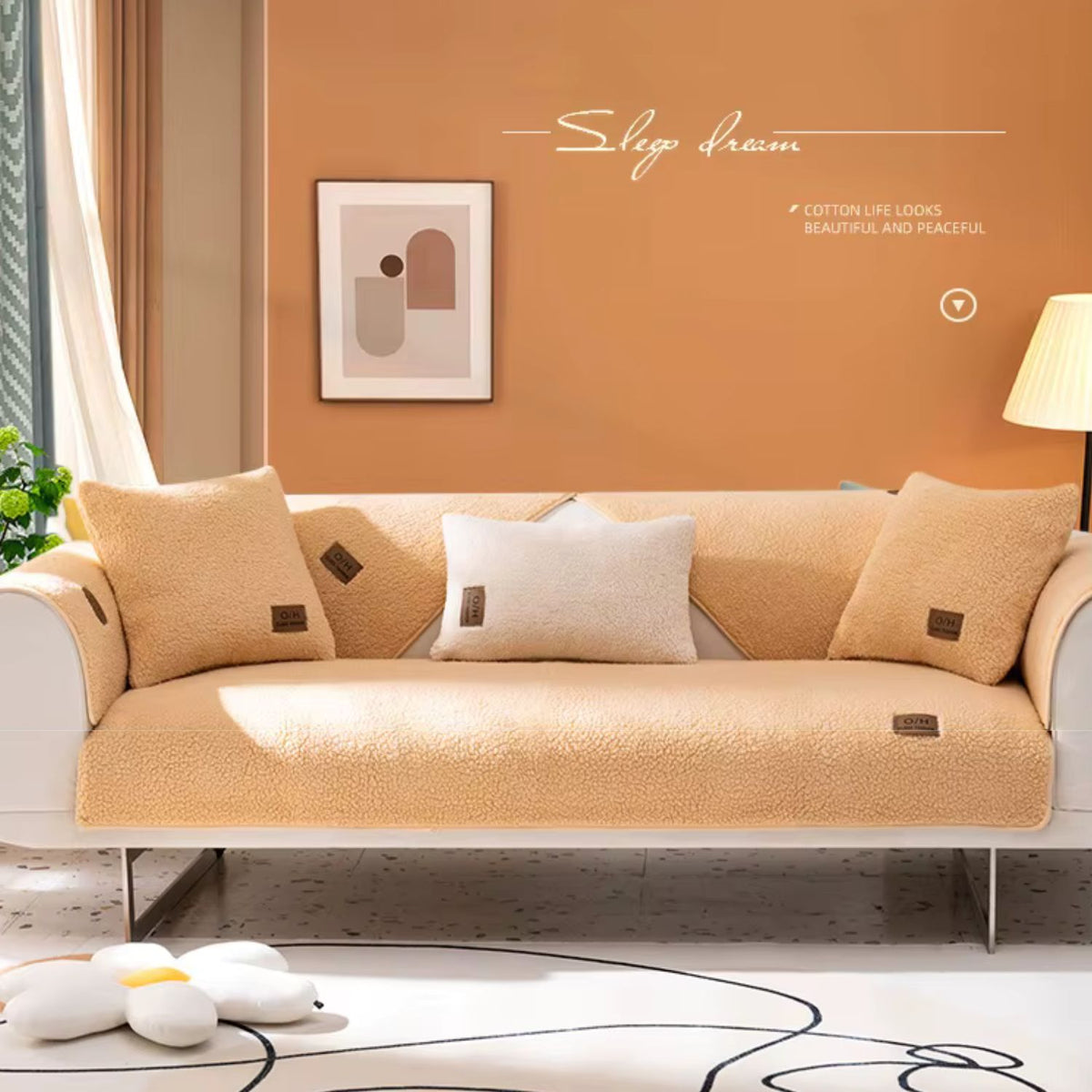 CozyNest Wool Sofa Protector– Verneza