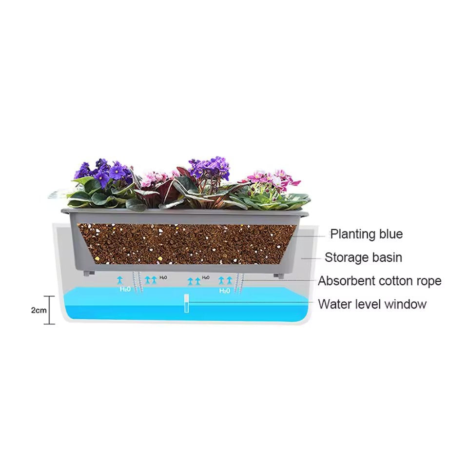 HydroBloom Self Watering Planter– Verneza